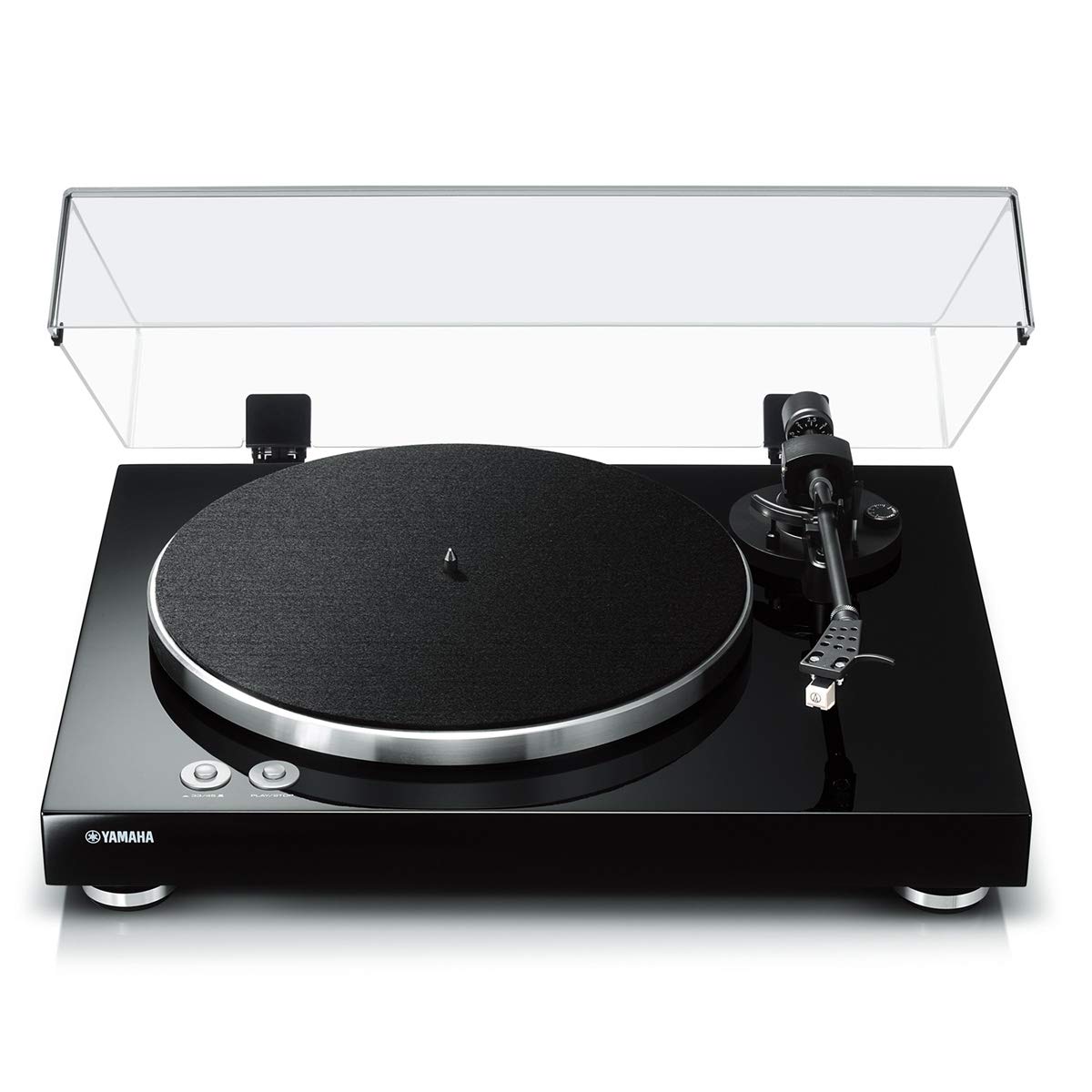 YAMAHA TT-S303 Hi-Fi Vinyl Belt Drive Turntable – Piano Black