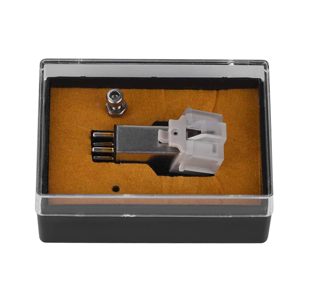 Yuehuam Magnetic Cartridge Stylus with LP Vinyl Needle for Turntable Record Player