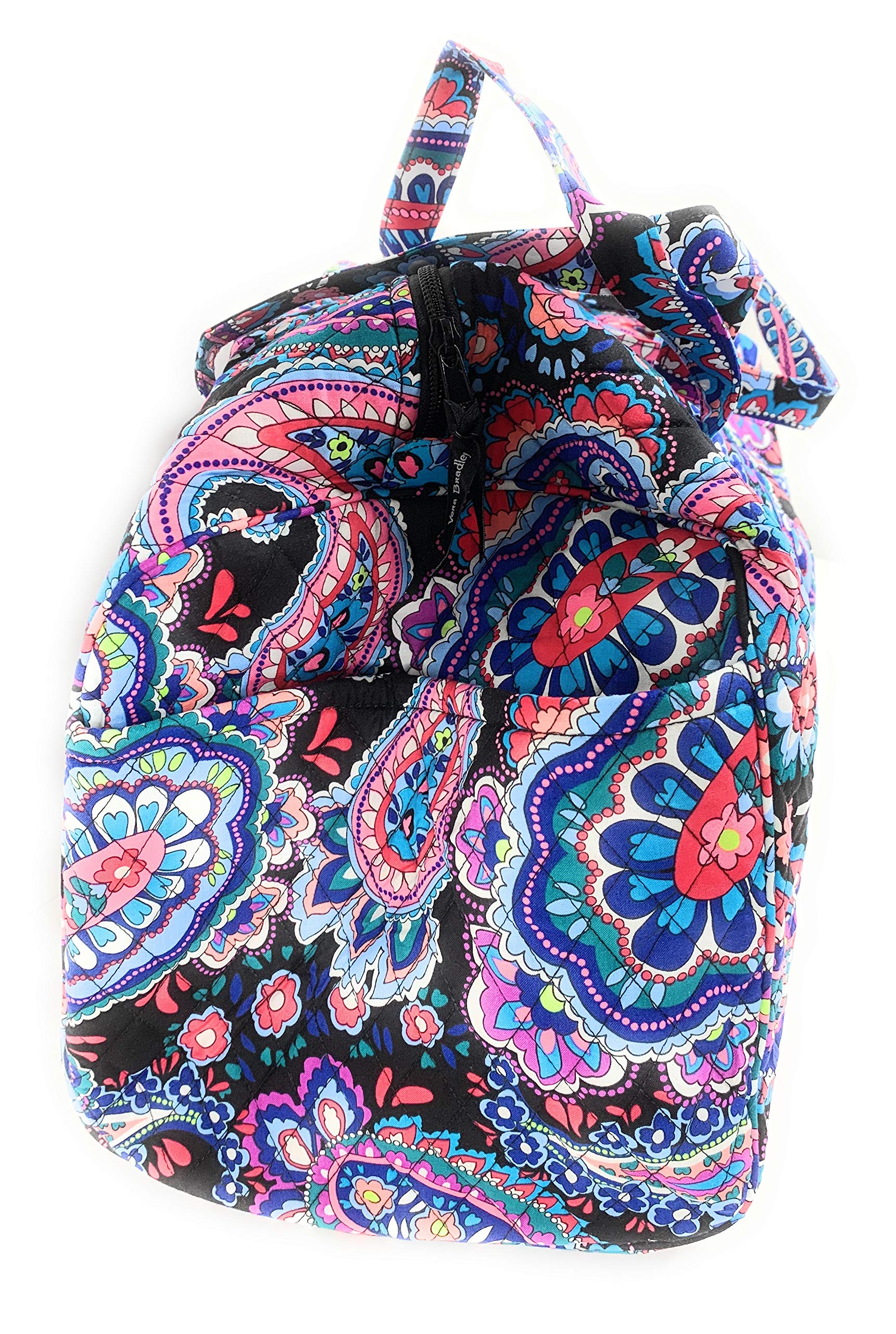 Vera Bradley X-Large Travel Duffel Quilted Cotton Haymarket Paisley