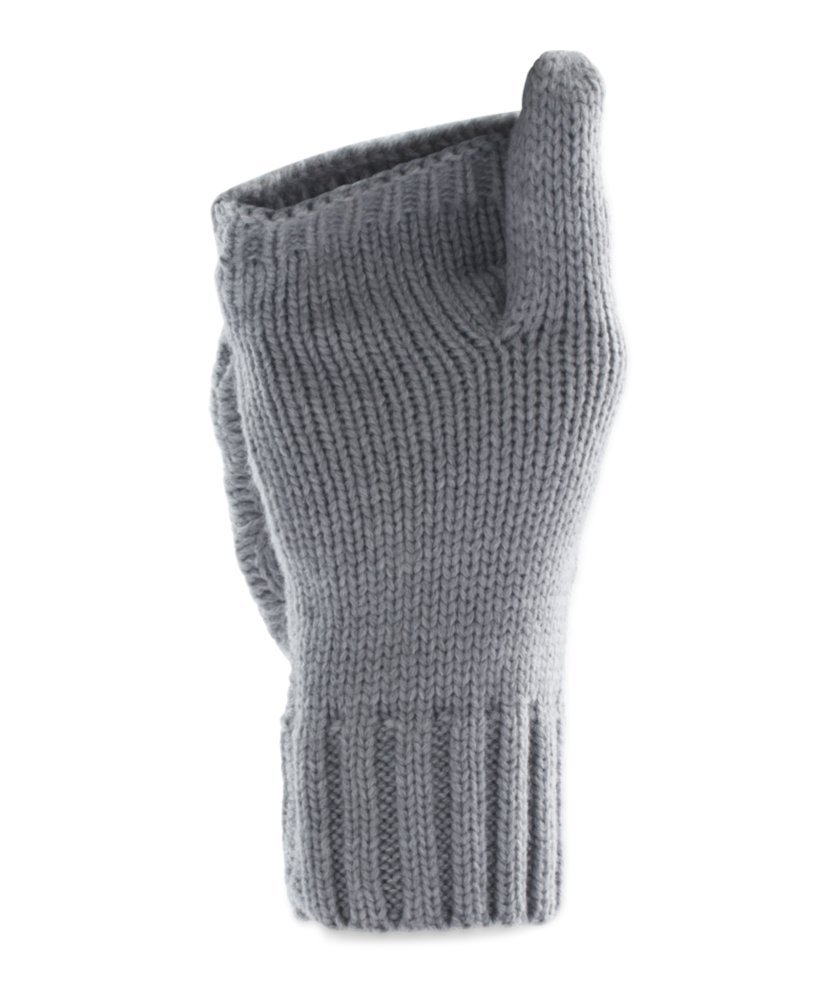 Under Armour Women's Around Town Glove, True Gray Heather /Steel, Large/X-Large