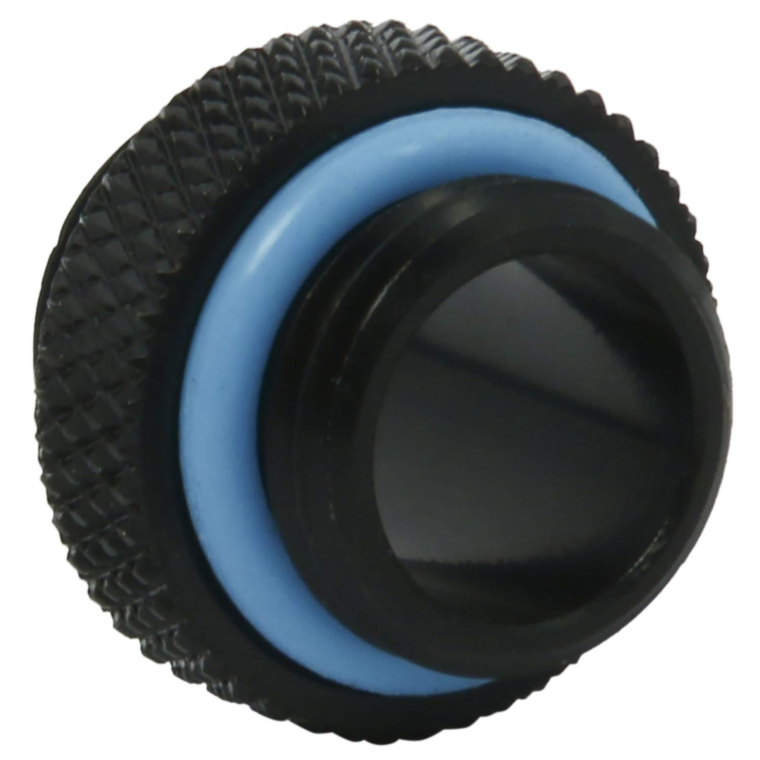 YaeCCC 6 Pack G1/4" inch 5mm Male to Male Fitting Matte Black