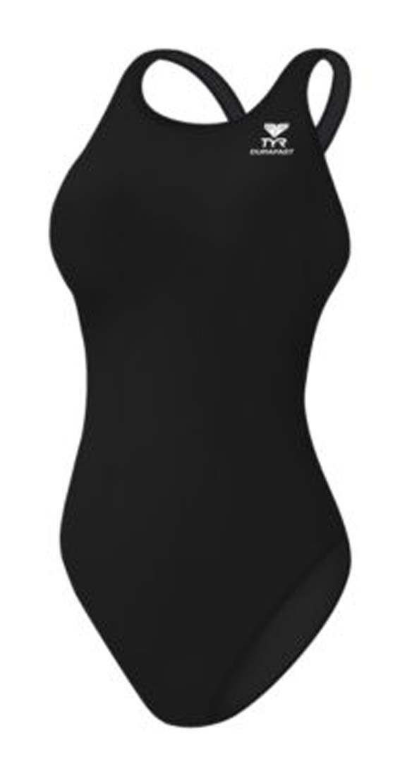 TYR Sport Competitor Maxfit Swimsuit, Black, 24