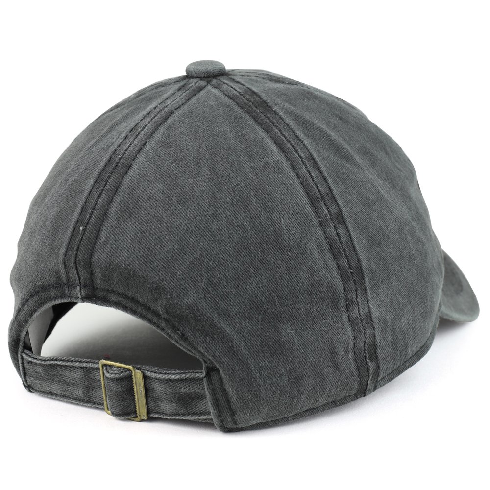 Trendy Apparel Shop Bad Hair Day Embroidered Unstructured Washed Cotton Baseball Dad Cap - BLACK