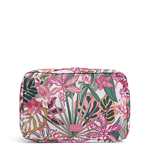 Vera Bradley Women's Recycled Lighten Up Reactive Seat Organizer, Rain Forest Canopy Coral, One Size