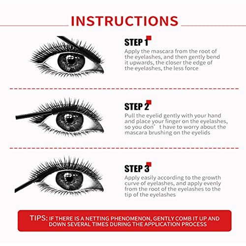 Yanquina Mascara, Yanqina Super Long Mascara, 4D Waterproof And Sweat Proof Mascara-Super Long Luxurious Mascara, 4D Long Curling Hold Makeup Mascara, 4D Stereo Lengthening Mascara (2)