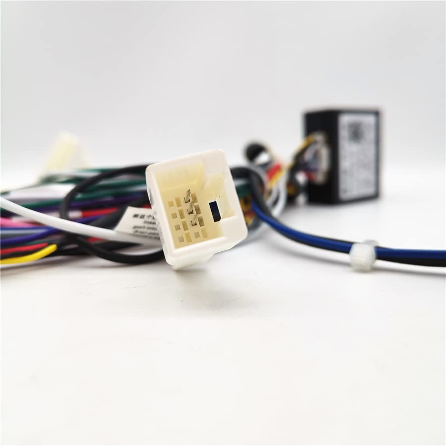Stereo Radio 16-PIN Plug Power Cable Adapter Wiring Harness w/Canbus for Nissan