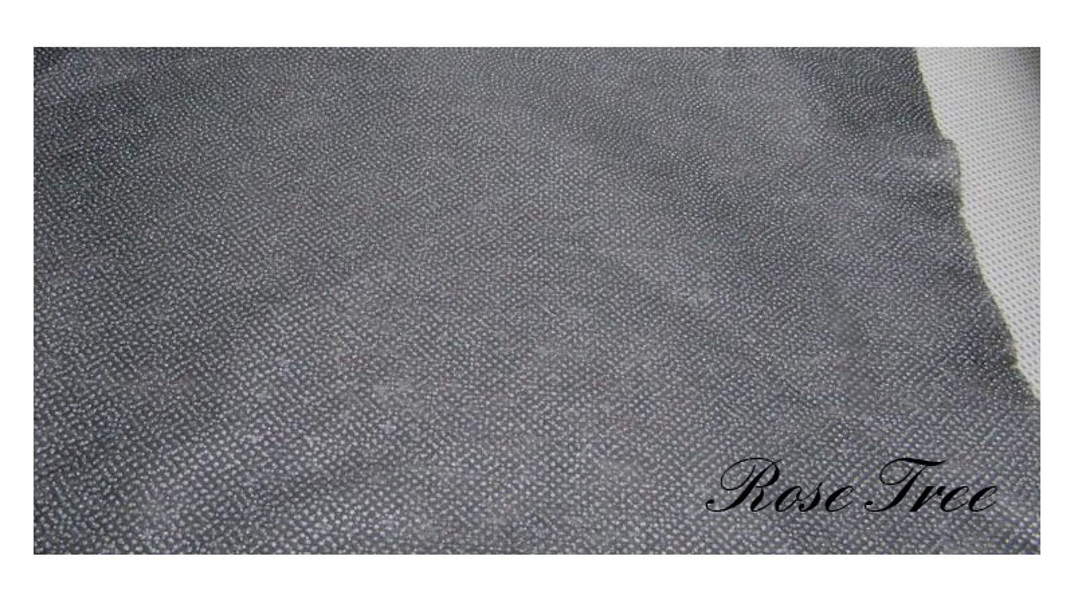 WellieSTR ( Black 5.5 Yards Iron on Interfacing Non-Woven Light Weight 40" Wide Single-Sided Fusible Shipped for DIY Ideas