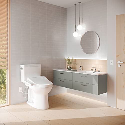 TOTO SW3023#01 WASHLET KC2 Round Electronic Bidet Toilet Seat, Cotton White