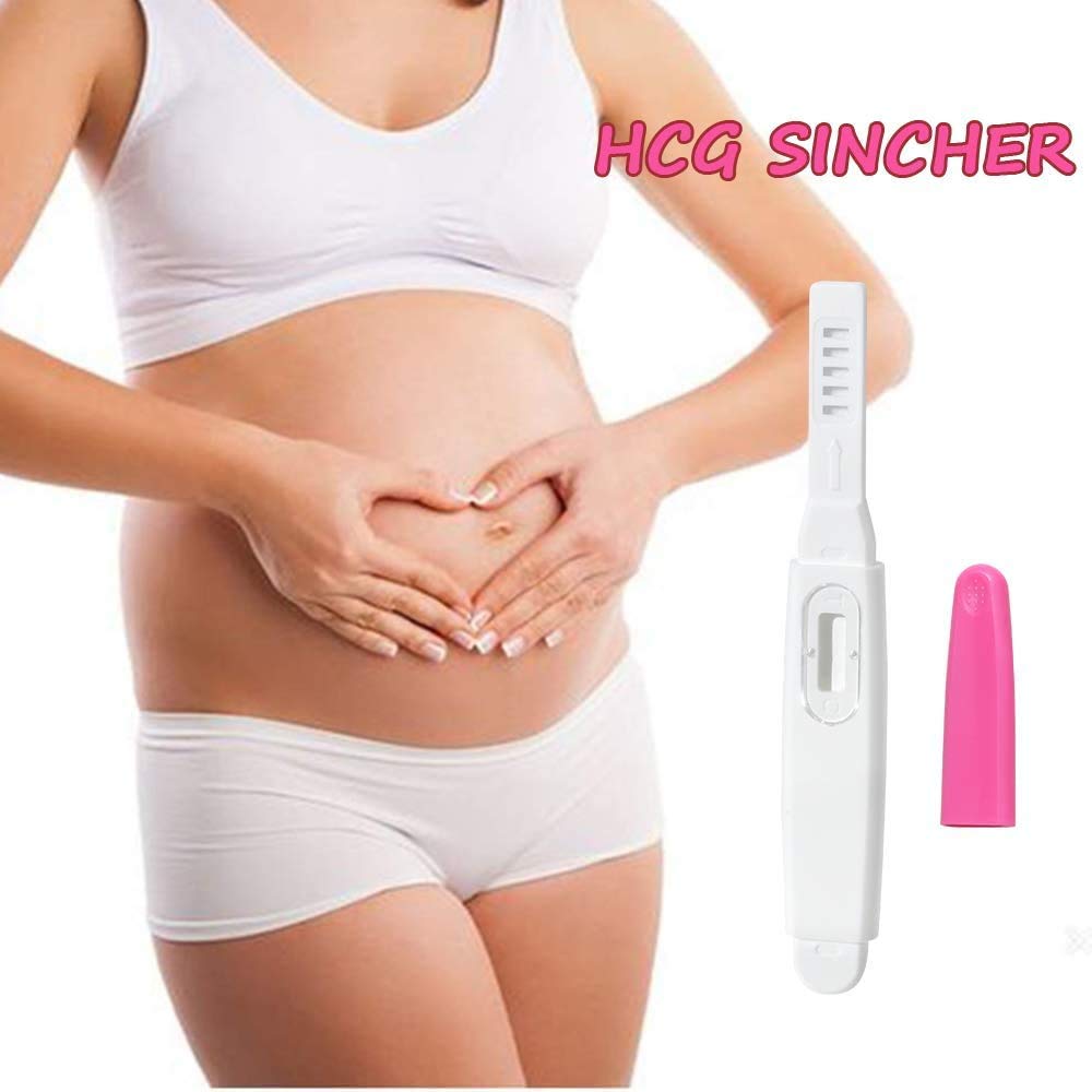 WITSUN Pregnancy Test Early 10Pack Home First Pregnancy Test Urine Fast Results HCG 99% Accurate Testing (Pink)