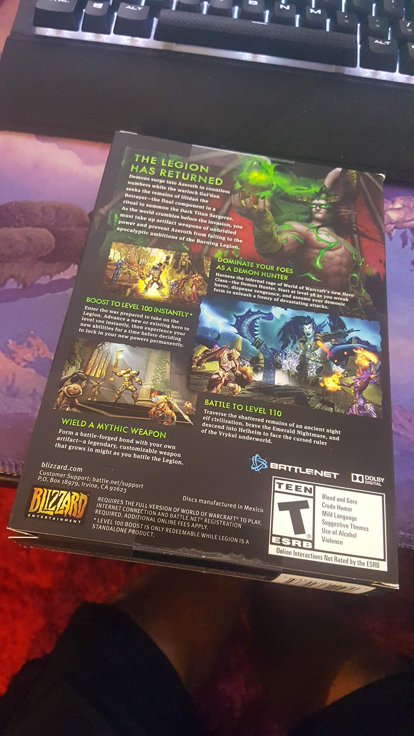 World of Warcraft: Legion - Standard Edition - PC/Mac