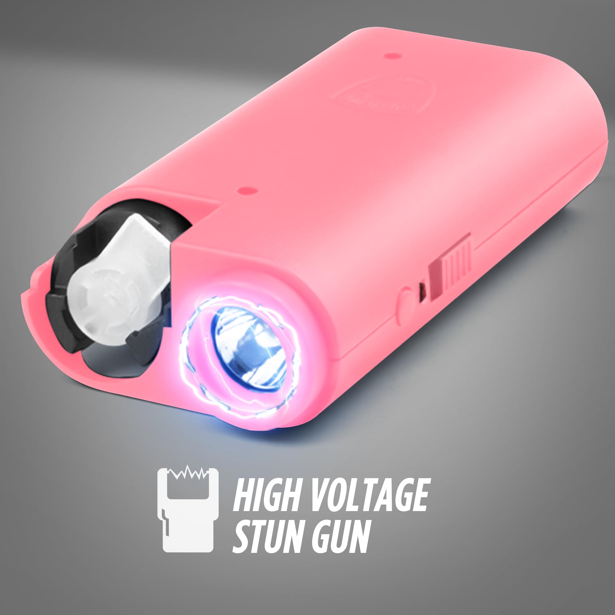 World's Only All-In-One Stun Gun - Pepper Spray - Flashlight, Guard Dog Security Olympian, Pink