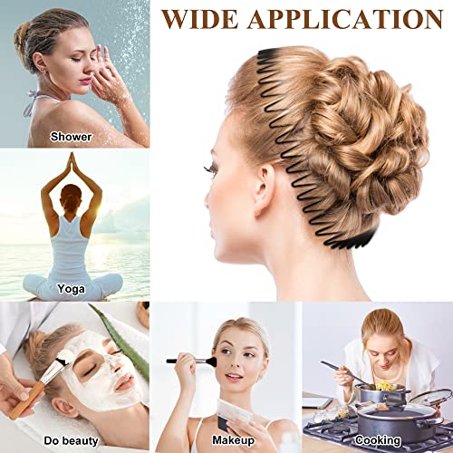 Soft 'N Style Flexible Headbands Stretch Headband Headbands Women (3pc-Black)