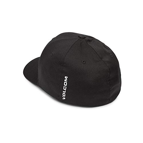 Volcom Men's Full Stone Xfit Hat, Black, Large/Xlarge