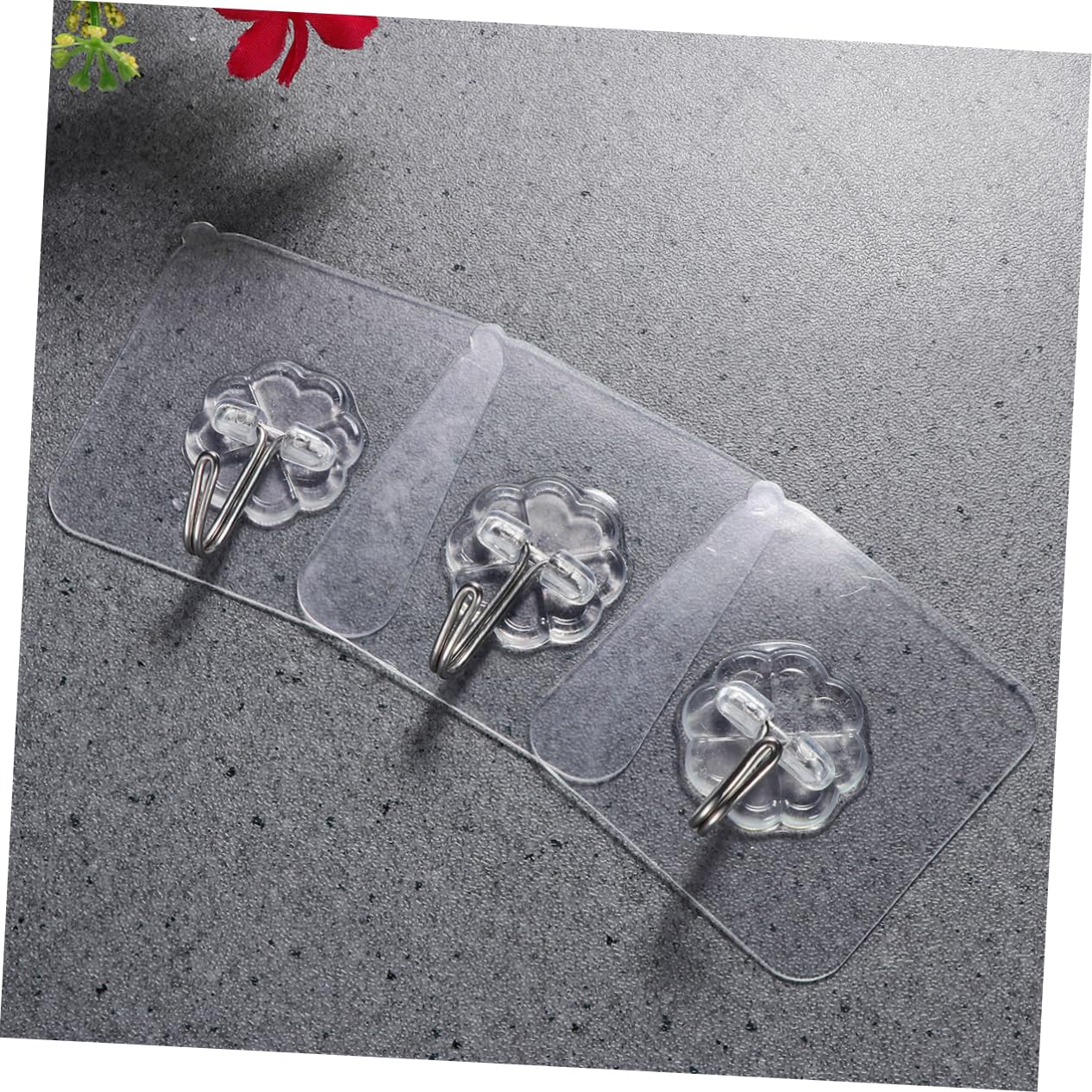 Zerodeko 10pcs Stick on Wall Hooks Self Adhesive Hooks Door Robe Hanger Towel Wall Mount Hook Adhesive Wall Hangers Sticky Hangers Wall Hangers Space Saving Entryway Wall Hooks Sucker