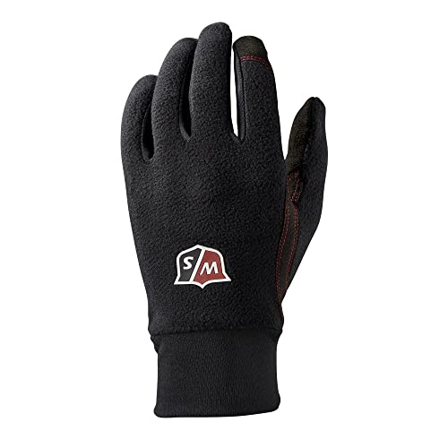 WILSON Staff Winter Gloves - Men's Medium, Black