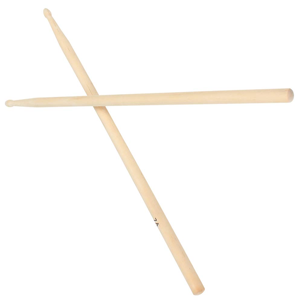 YiPaiSi Drum Sticks 7A Drumstick, Classic Drum Sticks Maple Drumsticks, Maple Wood Drumsticks, Wood Tip Drumstick for Students and Adults