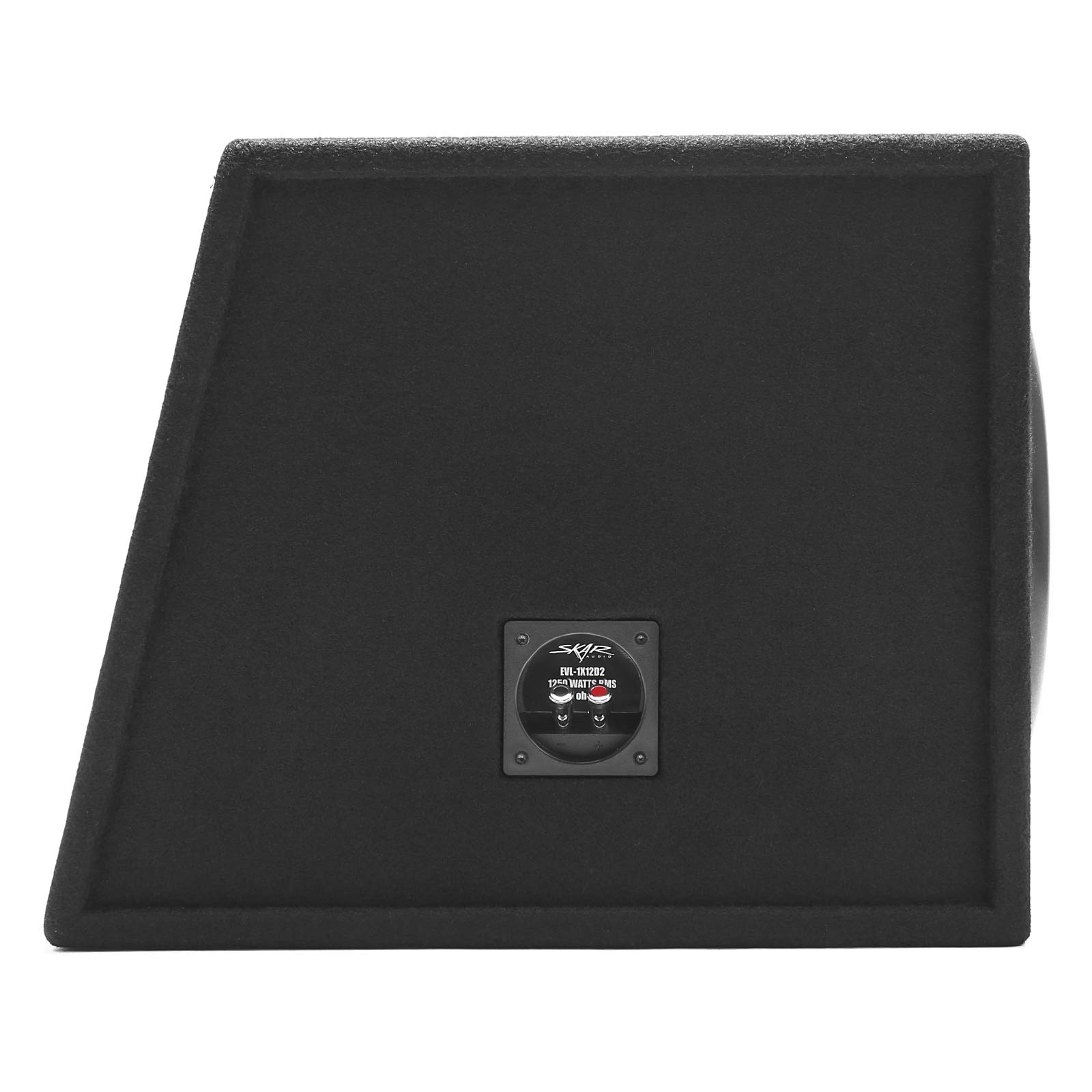 Skar Audio Single 12" 2500W Loaded EVL Series Vented Subwoofer Enclosure | EVL-1X12D2