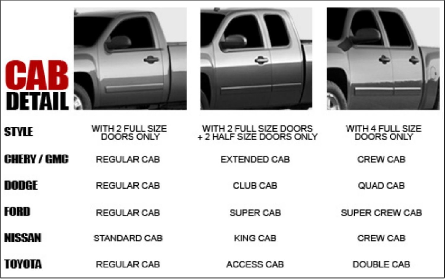 VXMOTOR for 1997-2003 F150 Super/EXT CAB (Not Fit XLT) 4" SS Stainless HD Chrome - Side Step NERF Bars Rail Running Board