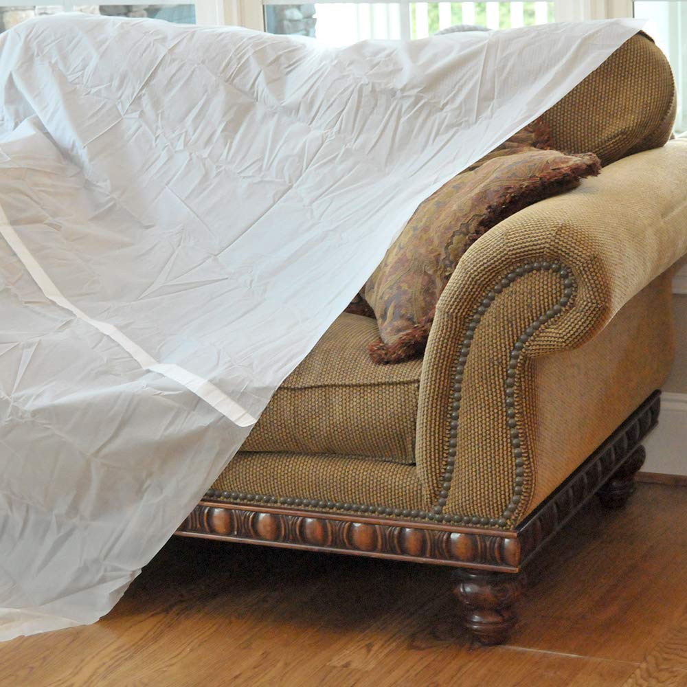 Trimaco 04301 Slip Resistant Dropcloth Stay Put Vinyl Drop Cloth, 9' x 12'