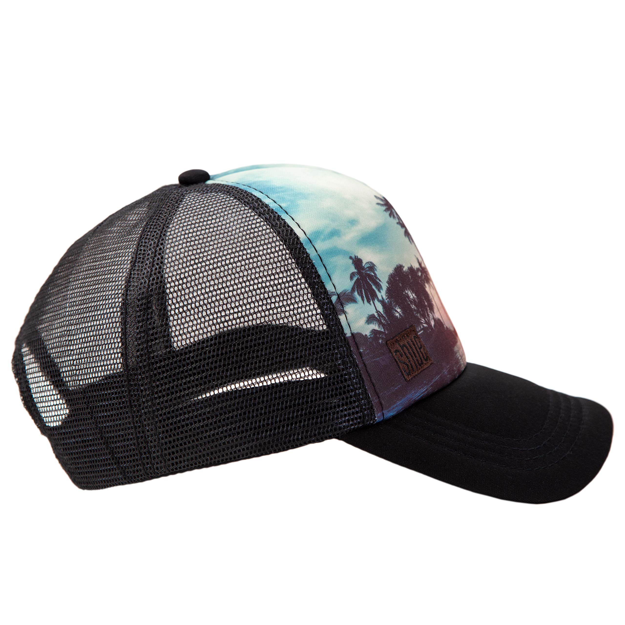 Traveller Series Lightweight Foam Mesh Graphic Outdoors Trucker Hat