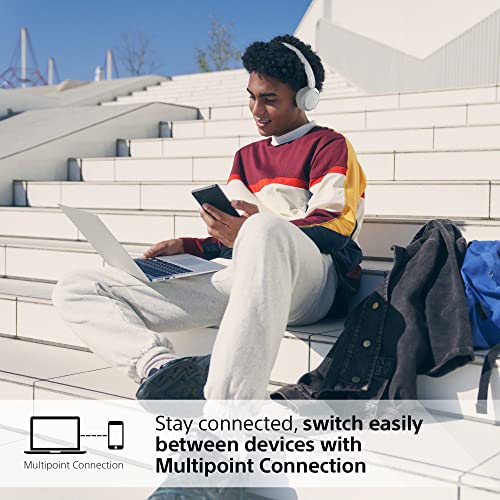 Sony Wireless Bluetooth Headphones - Up to 50 Hours Battery Life with Quick Charge Function, On-Ear Model - WH-CH520W.CE7 - Limited Edition - Matte White