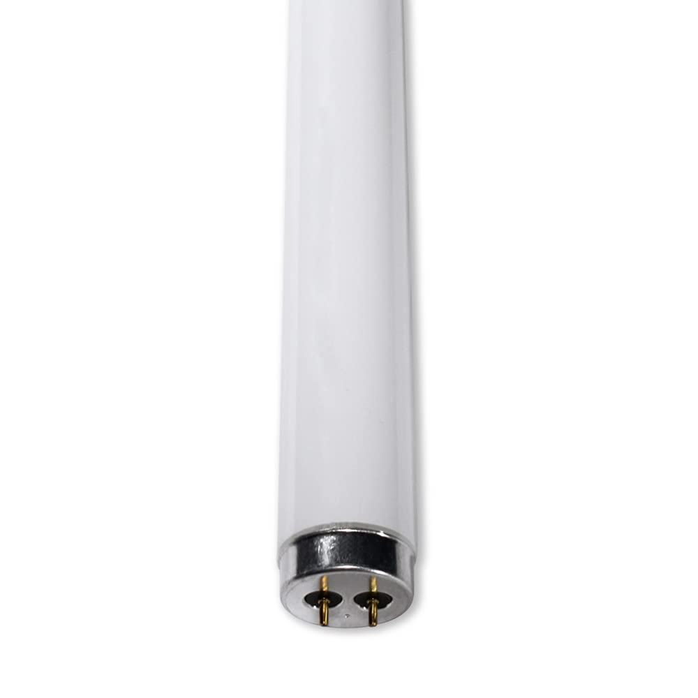 Technical Precision 34W Linear Fluorescent Light Bulb - Replacement for Philips F34CW/RS/EW/Alto Tuff Coated Light Bulb 4100K Cool White - G13 Medium Bi Pin Base - T12 4Ft Tube - 1 Pack