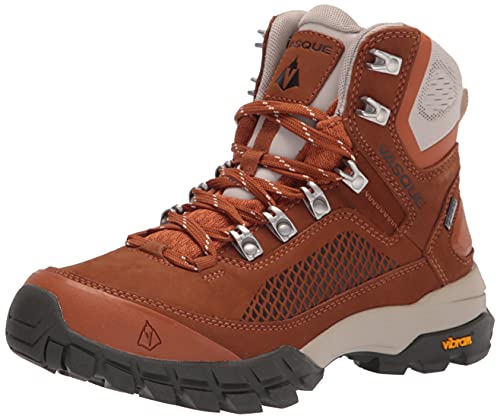 Vasque Women's Talus XT Mid GTX Hiking Boot, Glazed Ginger/Silver Grey, 7