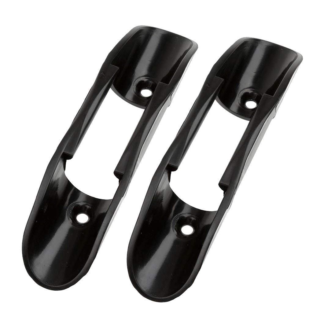 YiMusic 2 Pieces Universal Marine Kayak Paddle Clip Holder Keeper Suit for Kayak Canoe Boat Mount Accessories