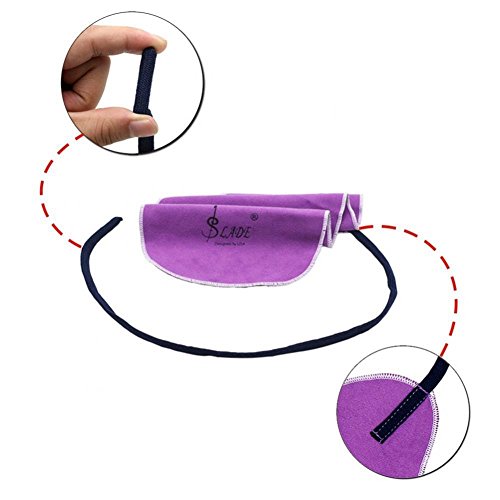 VBESTLIFE Sax Instrument Cleaner, Saxophone Pull Through Swab Instrument Cleaner Cloth for Flute Oboe Clarinet Saxophone
