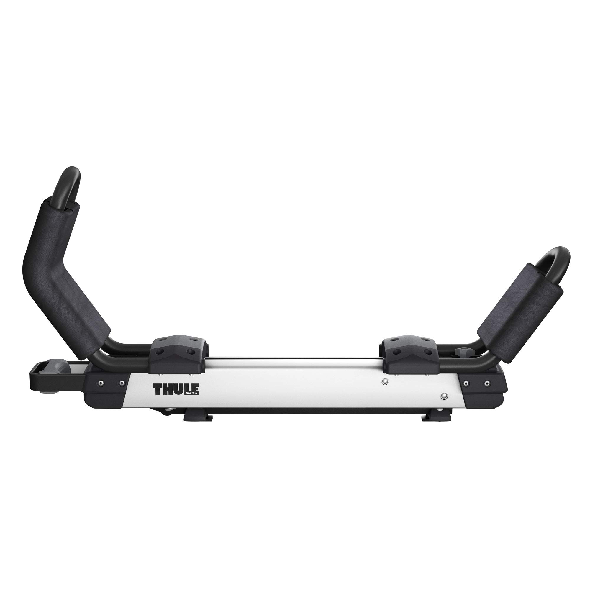 Thule Hullavator Pro Kayak Carrier - Carries 1 Kayak - Roof-Mounted - Lift-Assistance for easy loading and unloading - 75lb Load capacity - includes straps and tie downs