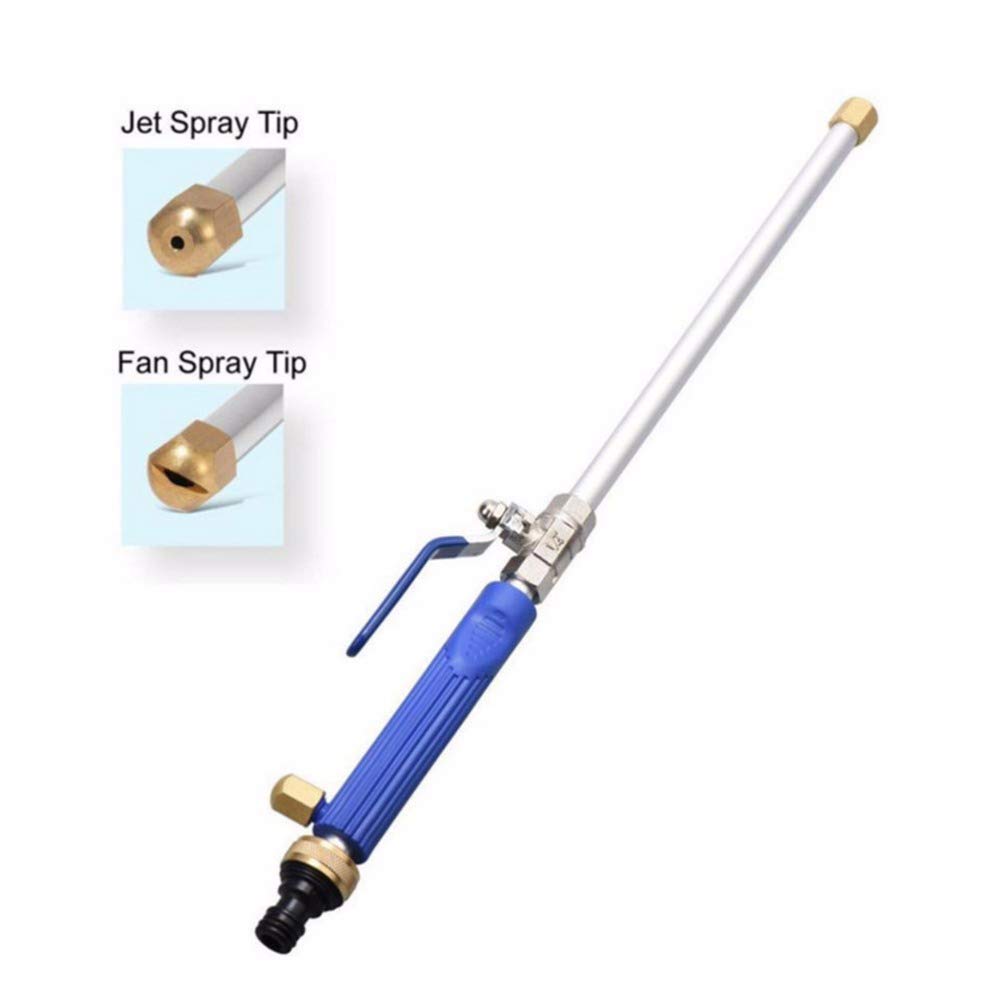 WRG_BOS High Pressure Water Gun 46cm Metal Water Gun High Power Power Washer Spray Car Washing Tools