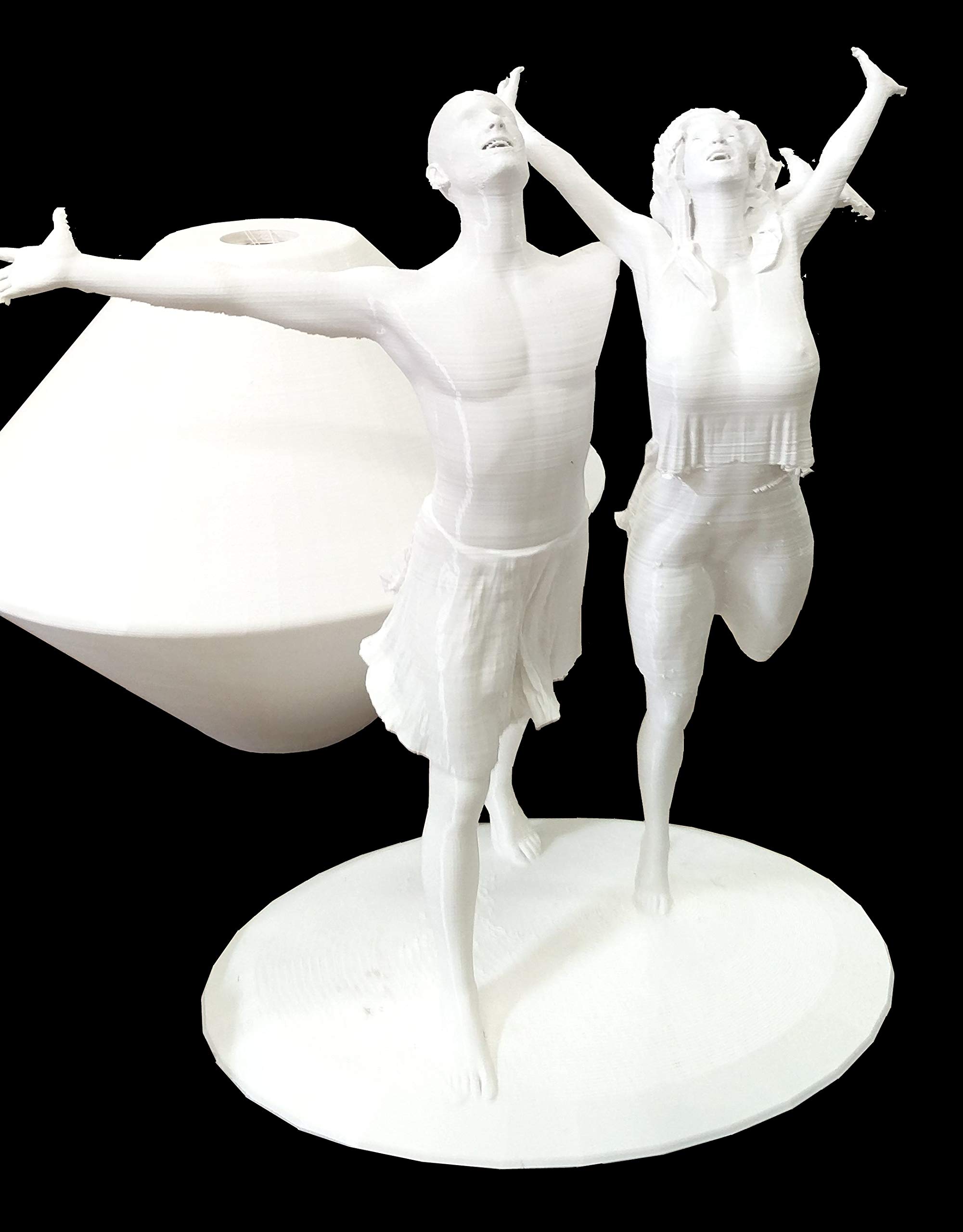 White PLA 1.75 filament - FilaCube PLA 2 pure white filament 1 kg 1.75mm 3D Printer filament [Made in USA] real PLA white PLA+ pro compatible FDM printer ender creality monoprice prusa anet makerbot