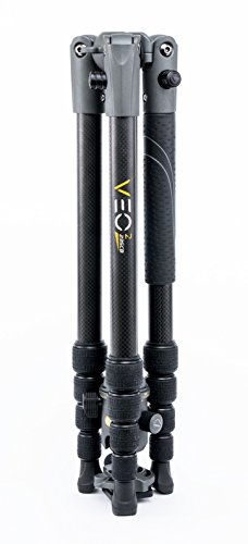 Vanguard VEO 2 235CB Carbon Fiber Travel Tripod with VEO 2 BH-50 Ball Head for Sony, Nikon, Canon, Fujifilm Mirrorless, Compact System Camera (CSC), DSLR