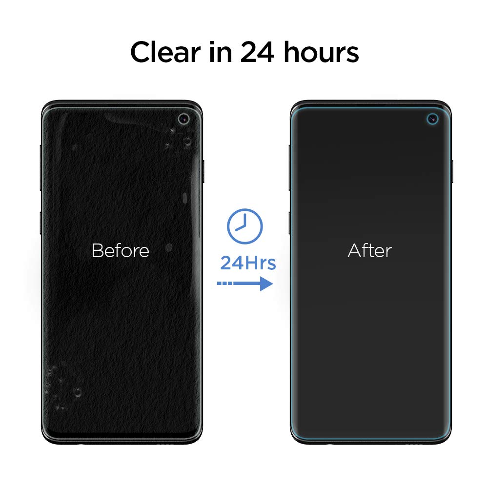 Spigen NeoFlex Screen Protector [TPU Film] Designed for Samsung Galaxy S10 [2 Pack]