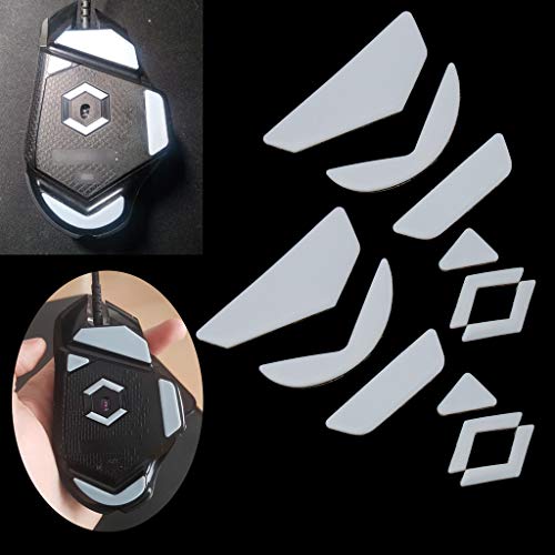 Tiger Gaming Mouse Feet,Mouse Skate for G502 Mouse White Mouse Glides Edge 2 Sets/Pack