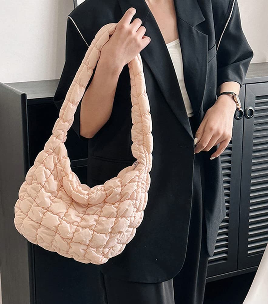 Women's Shoulder Tote Bag Chic Handbag Shoulder Bag Puffer Tote Bag Cute Purse Crossbody Bag Bubble Bag