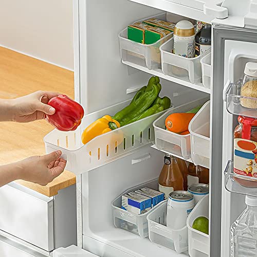 Sugar Storage Containers Plastic Refrigerator And Pantry Large Divided With Handles Modular Stacking Food Storage Box For Freezer Dry Food Storage