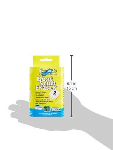 STAR BRITE Boat Scuff Eraser - Marine Grade Magic Erasers - 2 Pack (041000)