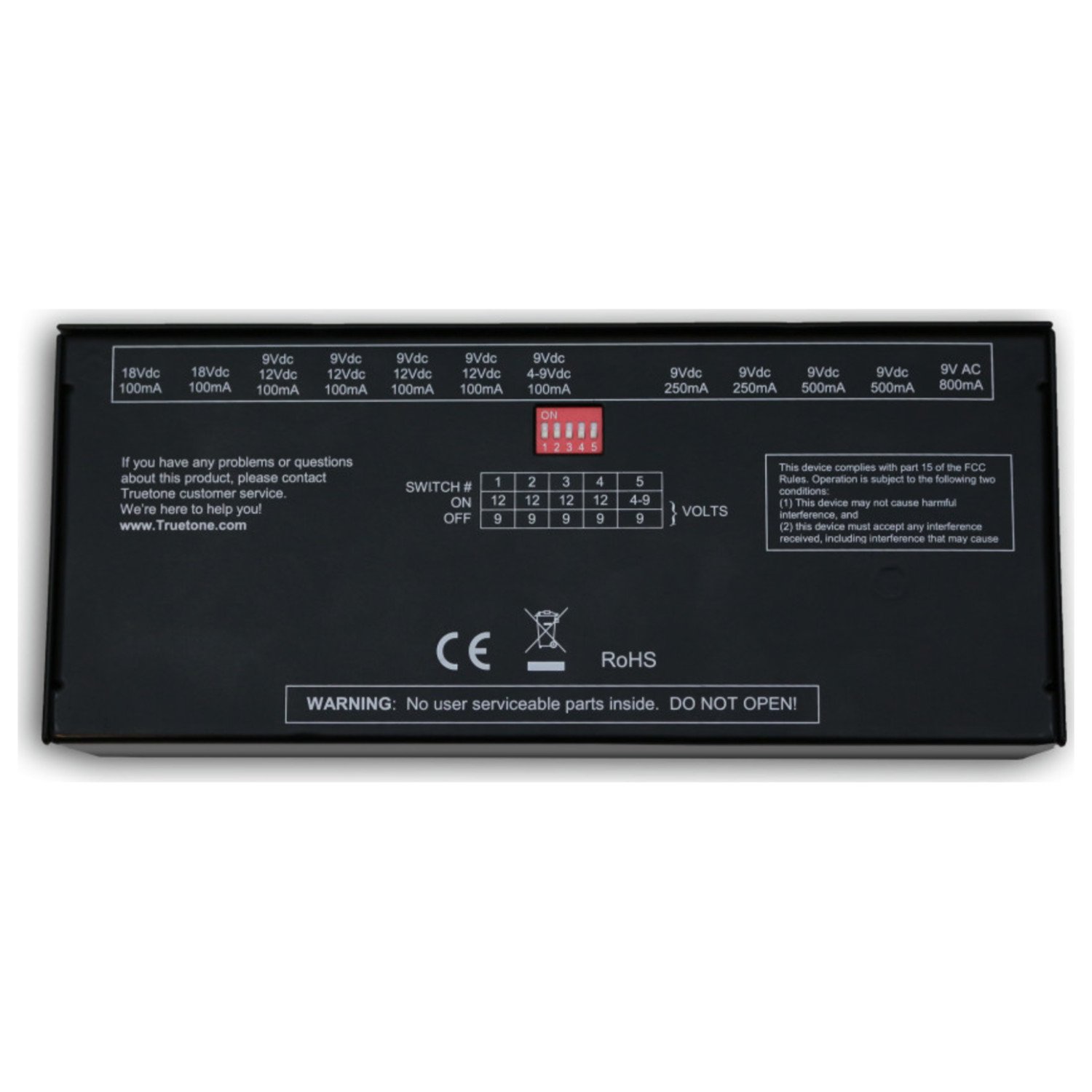 Truetone Stage And Studio Equipment Case (CS12USJ)