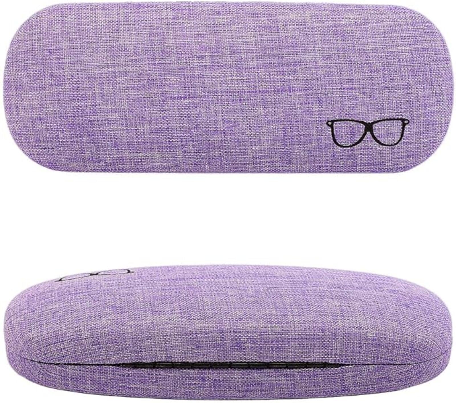 ZONLY Eyeglasses Case,(6 Piece) Unisex Hard Shell Eyeglasses Cases Protective Case For Glasse
