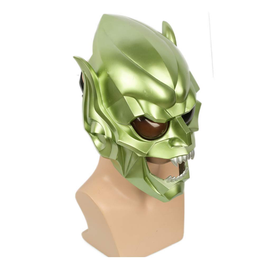 Xcoser Goblin Mask Deluxe Green Resin Man Halloween Cosplay Costume Prop