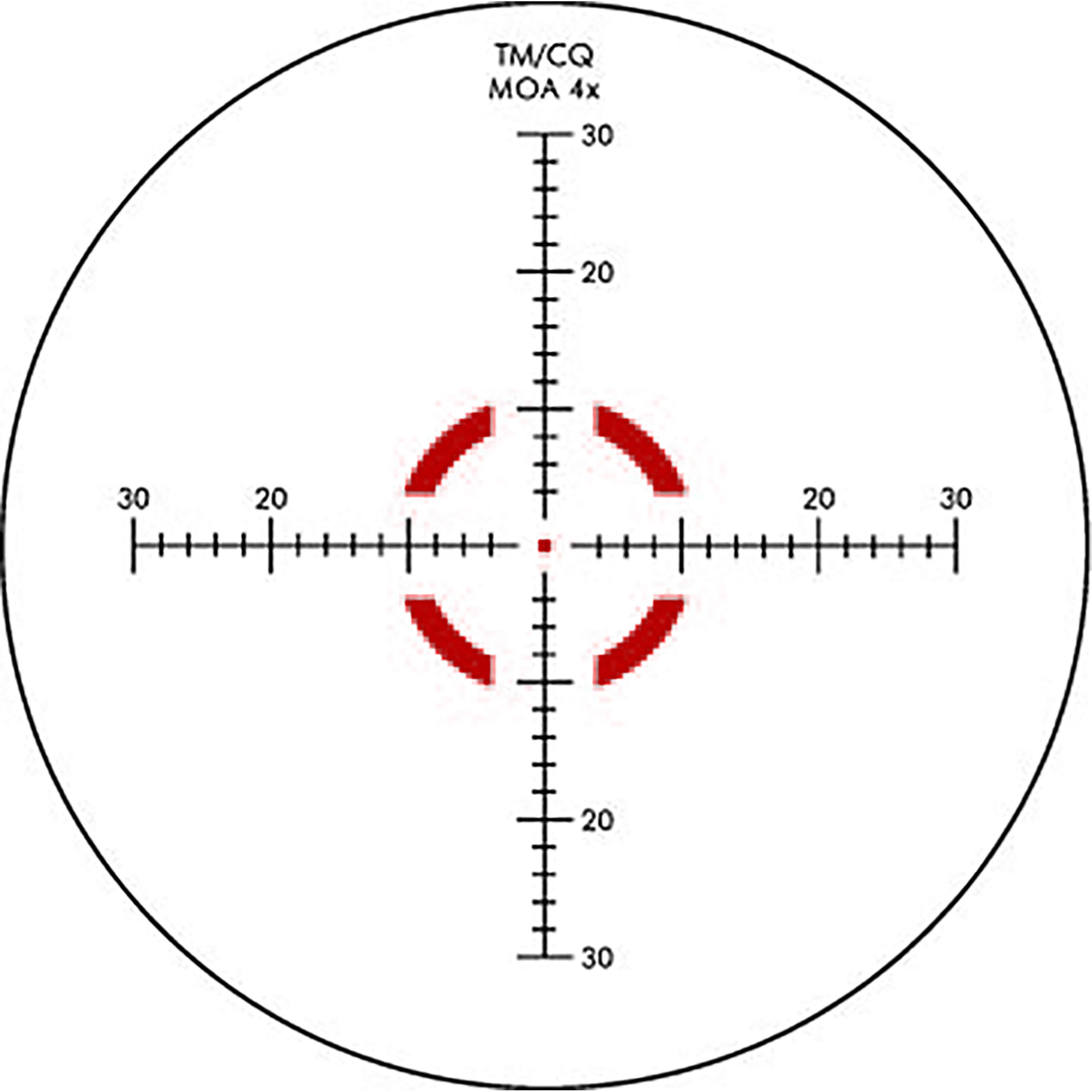 Vortex Viper PST 1-4x24 Riflescope with TMCQ MOA PST-14ST-A