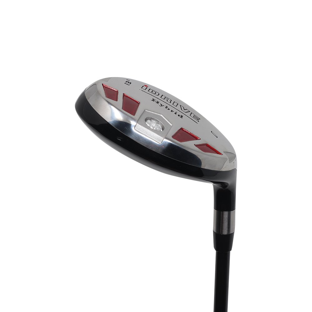 Senior Men's #1 iDrive 13° Driving One Iron Wood Hybrid Driver Right Handed Premium Ultra Forgiving Senior Flex Graphite Shaft Tacki-Mac Jumbo Soft Wrap Grip