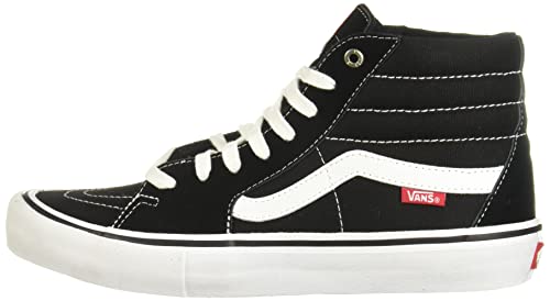 Vans Sk8-hi, Unisex Adults' Hi-Top Sneakers, Black (Black/Black), 13 M US Men