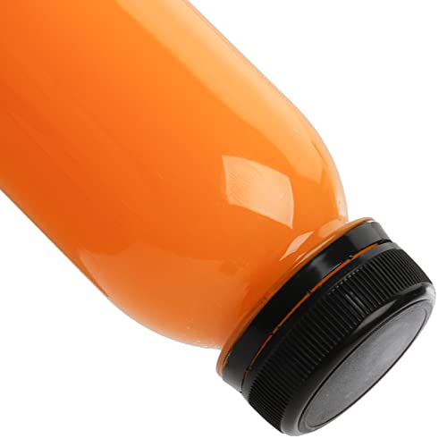 Youeon 24 Pcs 8 Oz Empty Plastic Juice Bottles with Tamper Evident Caps, Reusable Water Bottles, Juice Containers with Labels, Funnel and Brush for Drinks, Juices, Smoothies and Other Beverages