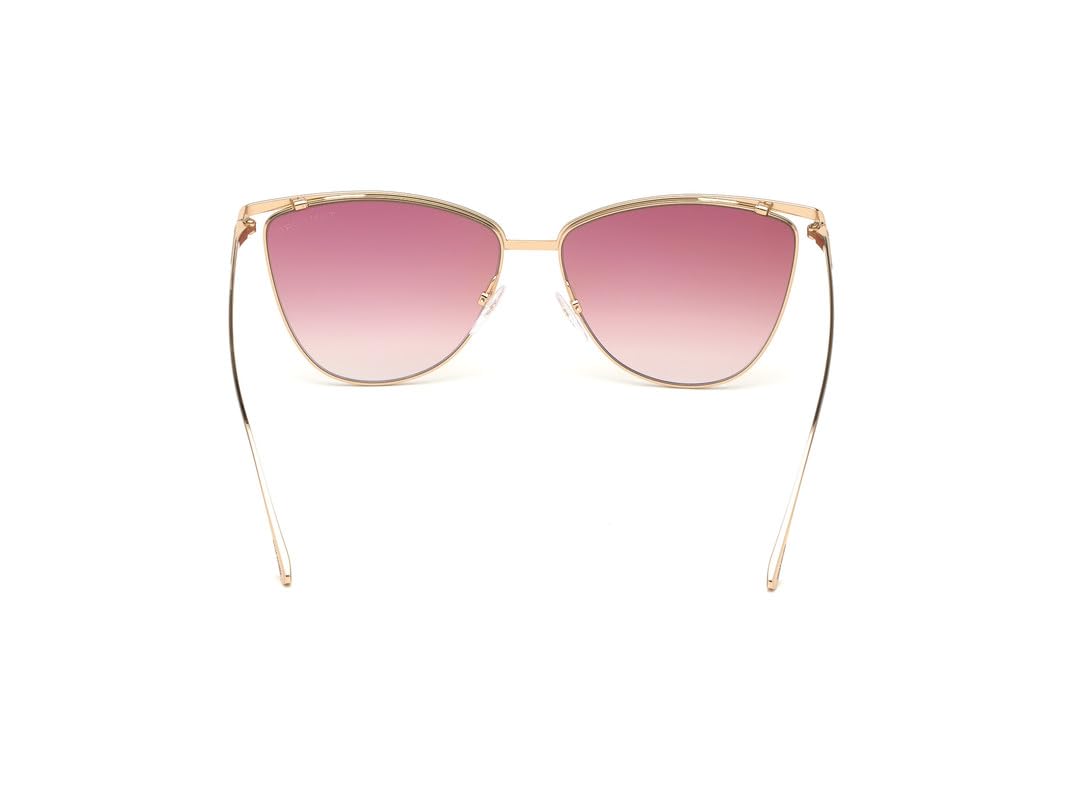Tom Ford Cat Eye Sunglasses TF684 Veronica 33T Copper-Gold 58mm FT0684