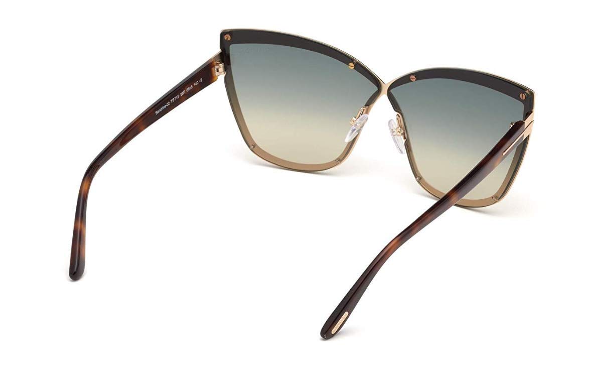 Tom Ford TF 715 28P Sandrine-02 Gold Sunglasses