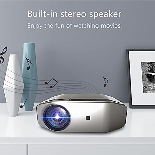 ZYJBM Projector YG620 LED 1920x1080P Video 3D YG621 Multi-Screen Beamer Theater At Home ( Size : YG620 )