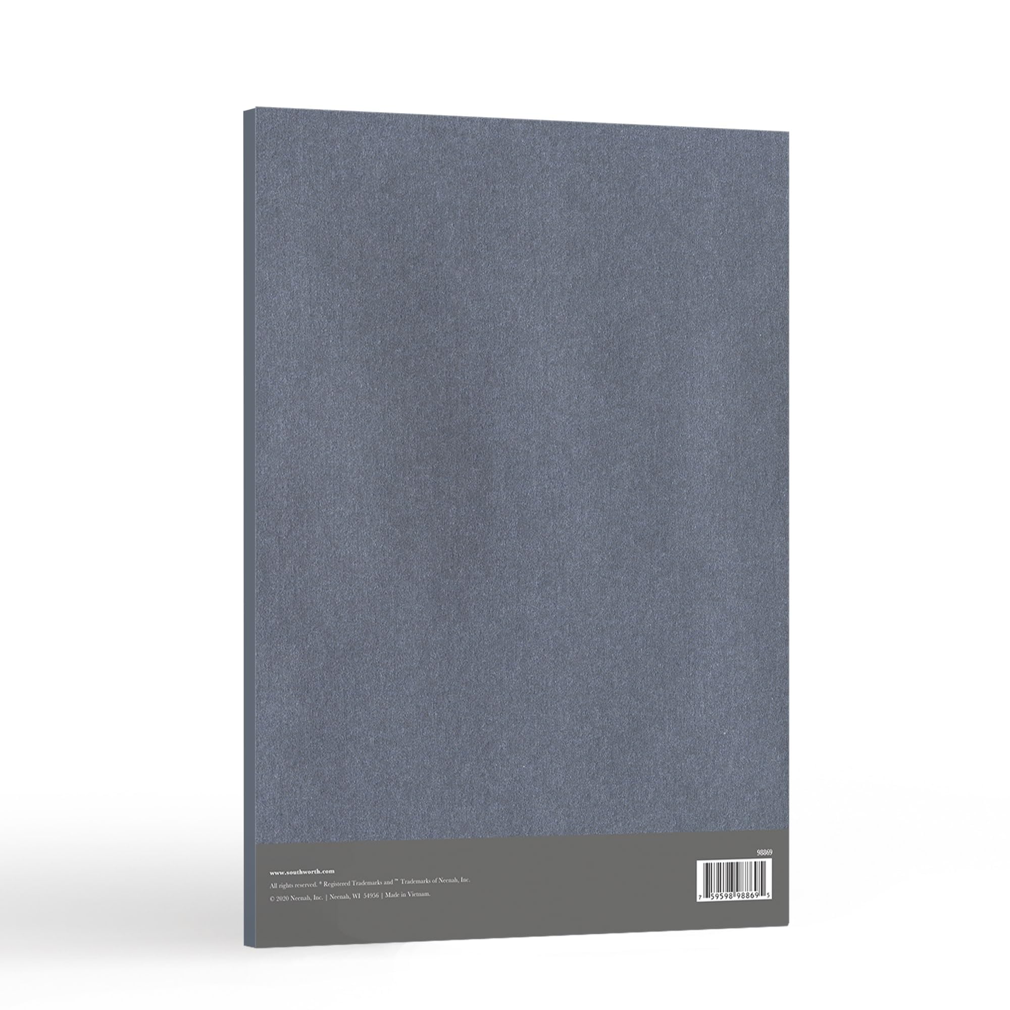 Southworth® Certificate Holders, 9 1/2" x 12", Metallic Gray, Pack of 10