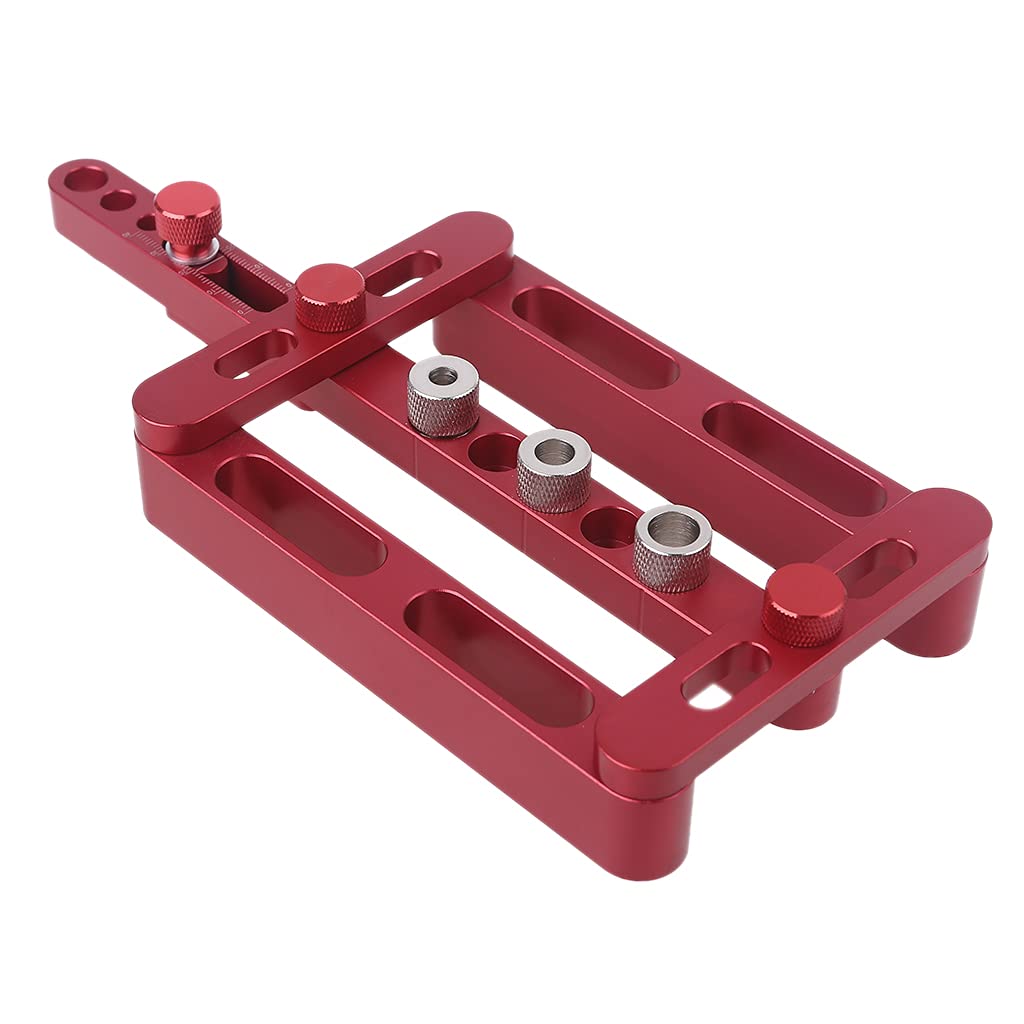 Self Centering Dowelling Jig For Metric Dowels 6/8/10mm Precise Drilling Jig Accessories Woodworking Three-in-one Tool Dowel Jig Kit Self Centering